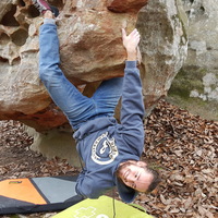 Clay Thomas on Mountain Project