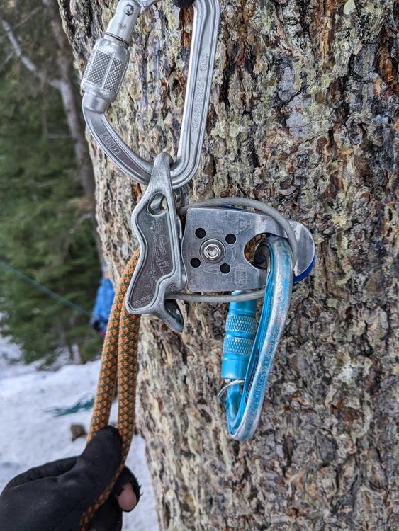 Pulley with Guide-mode belay?