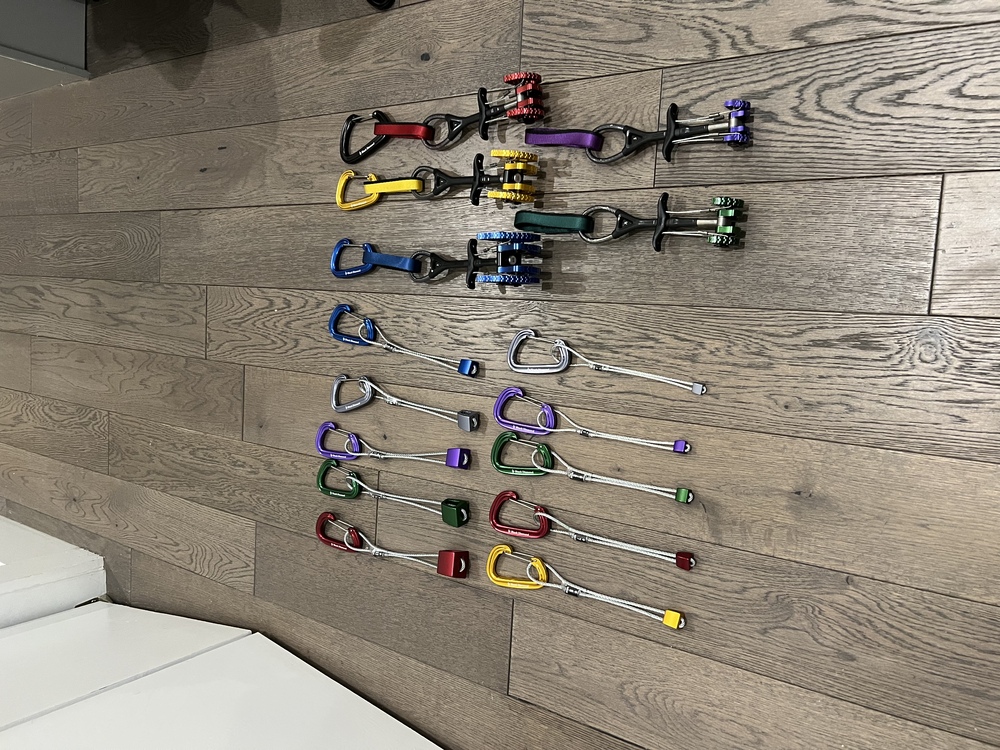 Sold: C4s, BD Stopper set, BD Quickdraws, Slings (all new/unused)