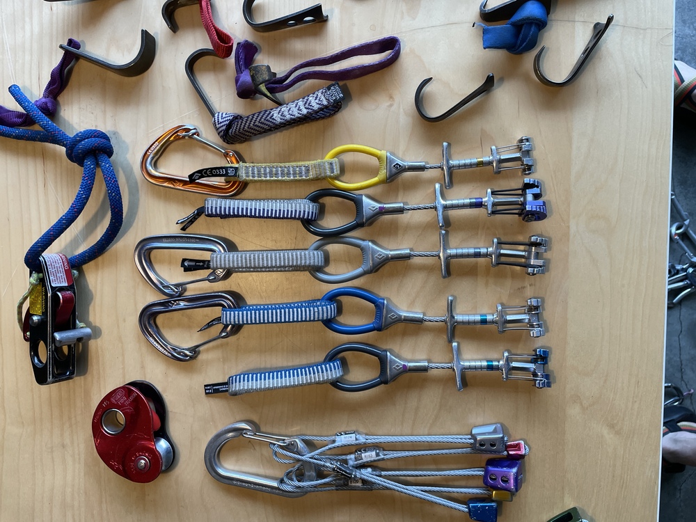 FS: FINAL PRICE REDUCTION $38 x4 cams, Petzl Minitrax, LA Pitons, $2 ...