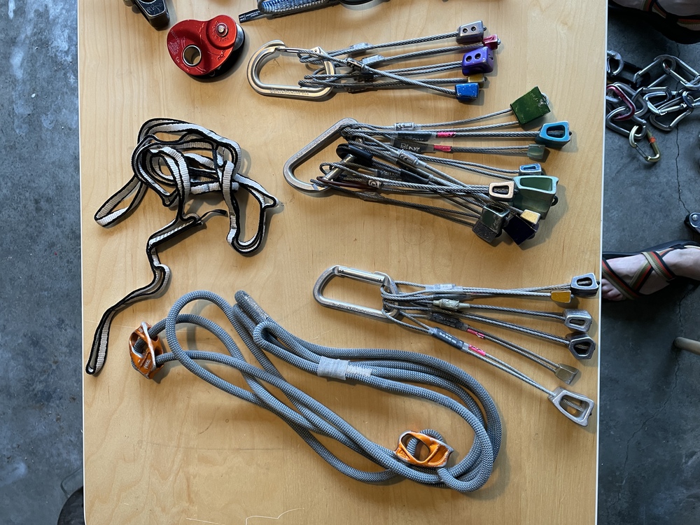 FS: FINAL PRICE REDUCTION $38 x4 cams, Petzl Minitrax, LA Pitons, $2 ...