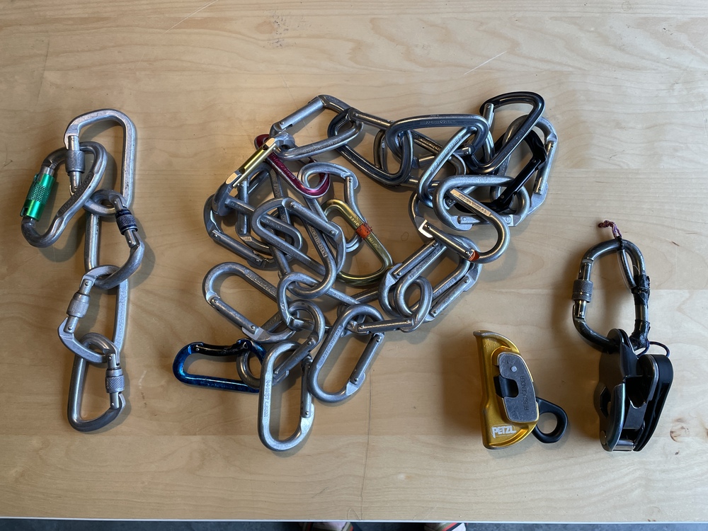FS: FINAL PRICE REDUCTION $38 x4 cams, Petzl Minitrax, LA Pitons, $2 ...