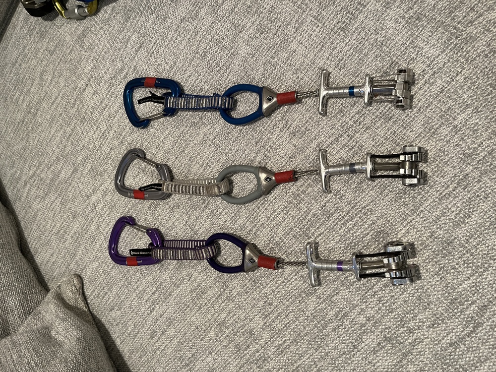 SOLD: Black Diamond Camalot C4 Cams, X4 Cams, Stoppers