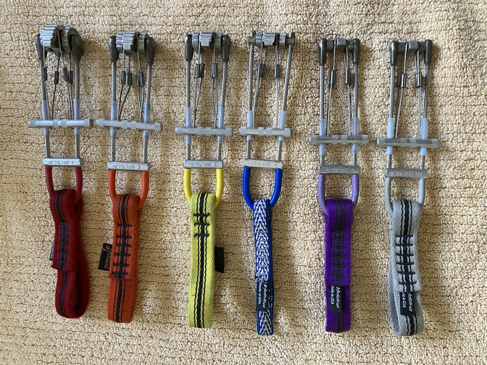 FS: Metolius Cam set 00, 0, 1, 2, 3, 4