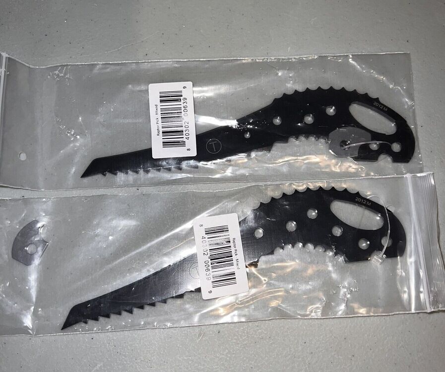 (Sold)TRANGO Raptor Ice Tools with Removable Weights and Pick Covers ...