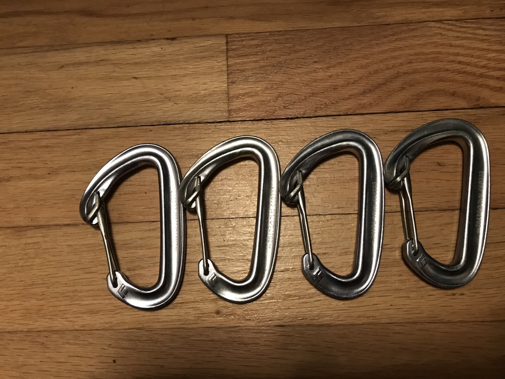Updated 3/12 with more gear. FS: Seven C3s, lots of carabiners, Nuts ...