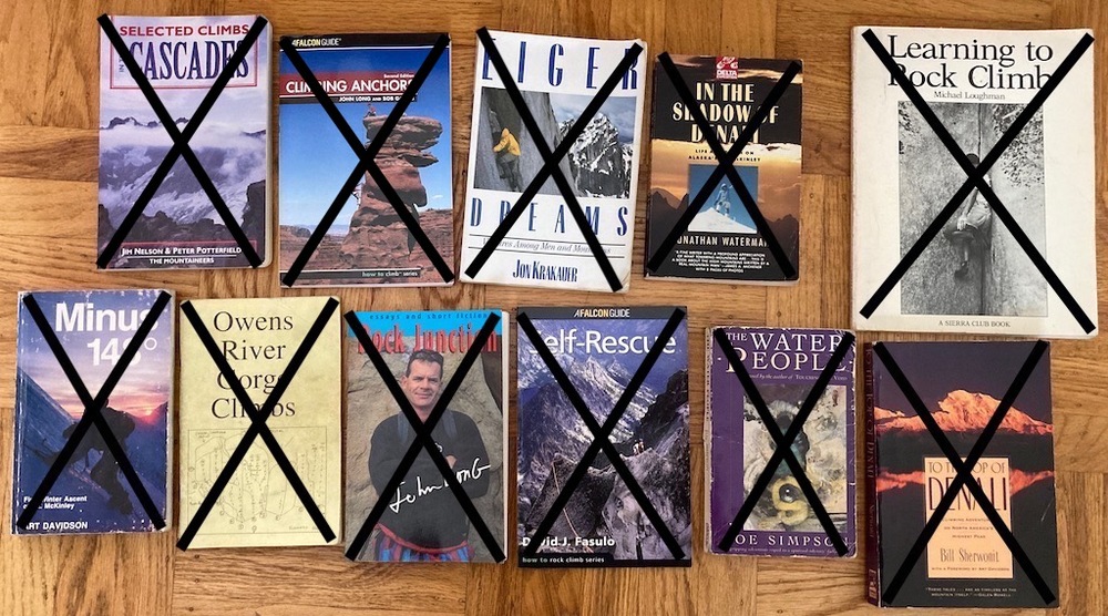 FS: Climbing Books - SALE ENDED