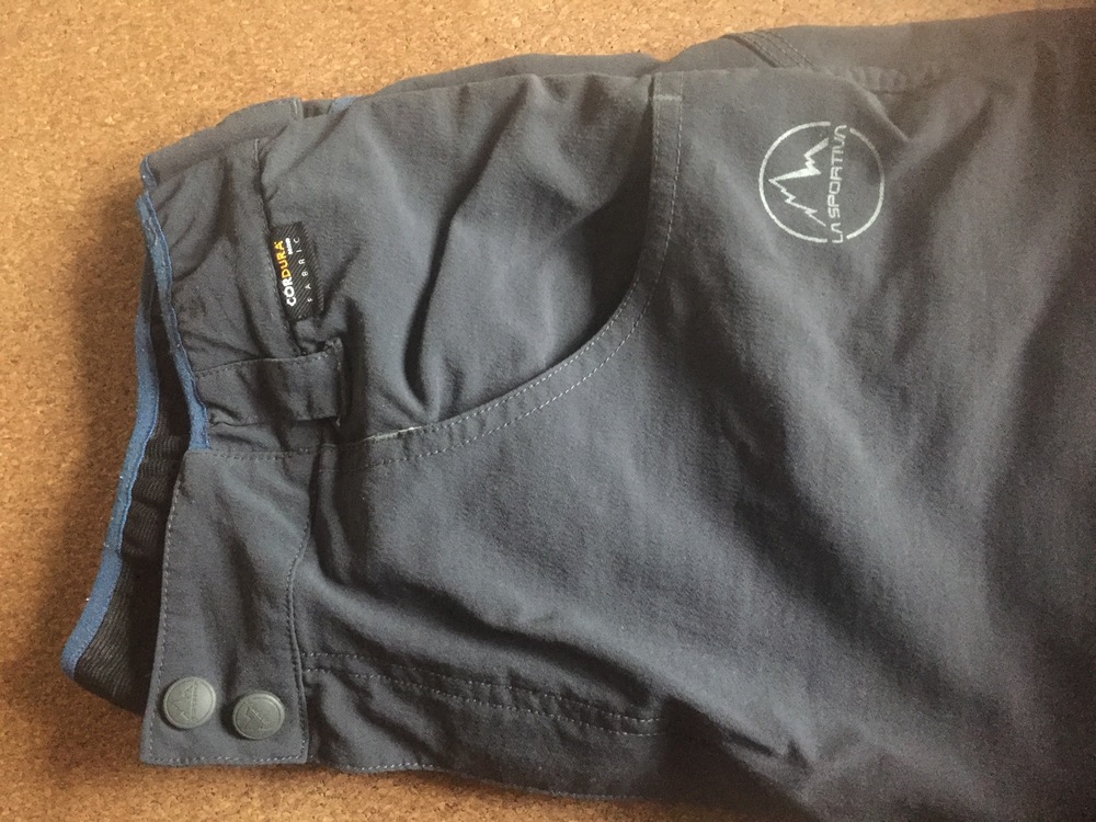 Ultralight Harness, LaSportiva SOLUTION pants, both (L) and new