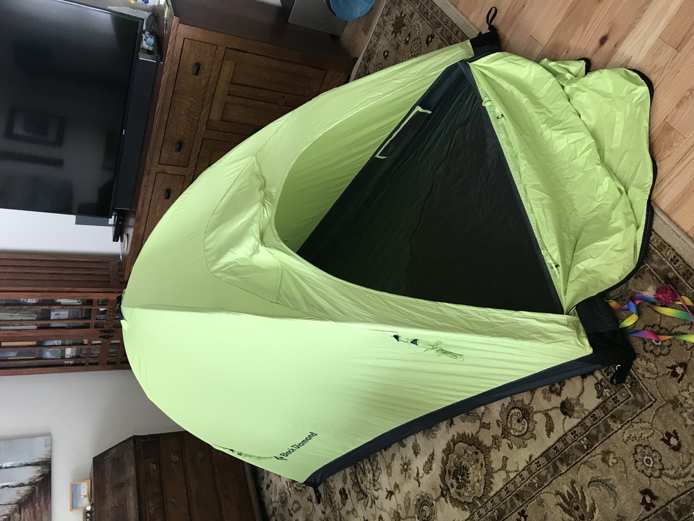 FS—BD Firstlight 2P Tent & Vestibule, Arc'Teryx Alpha SL Anorak