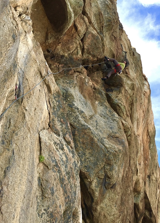 Kevin Worrall - Anser to question on SD Climbing.