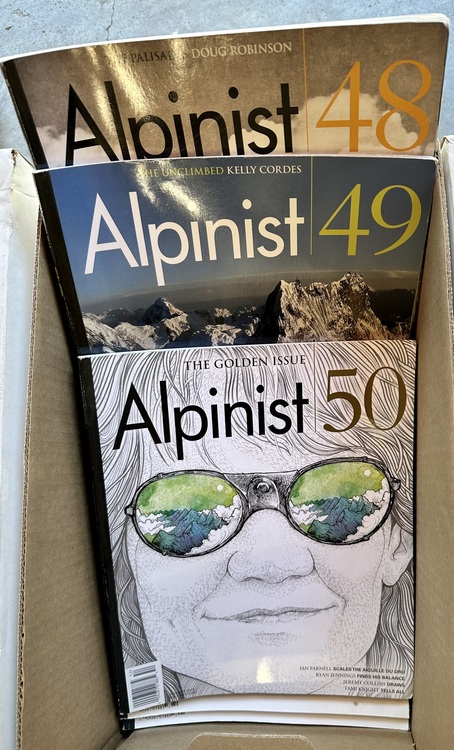 FS: Alpinist Magazines Complete Set: Issues 0 - 83