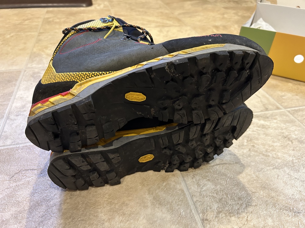 FS: size 46 1/2 La Sportiva Nepal and Trango Tech Leather