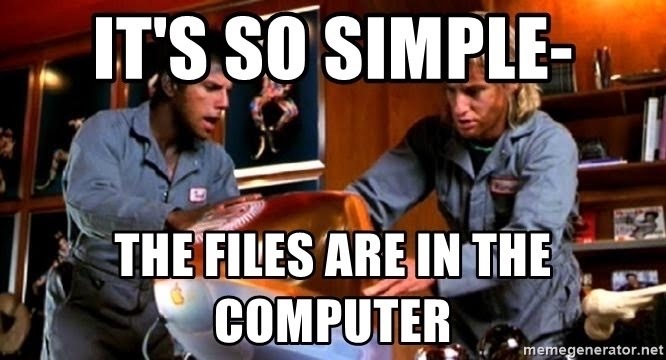 It S In The Computer Zoolander
