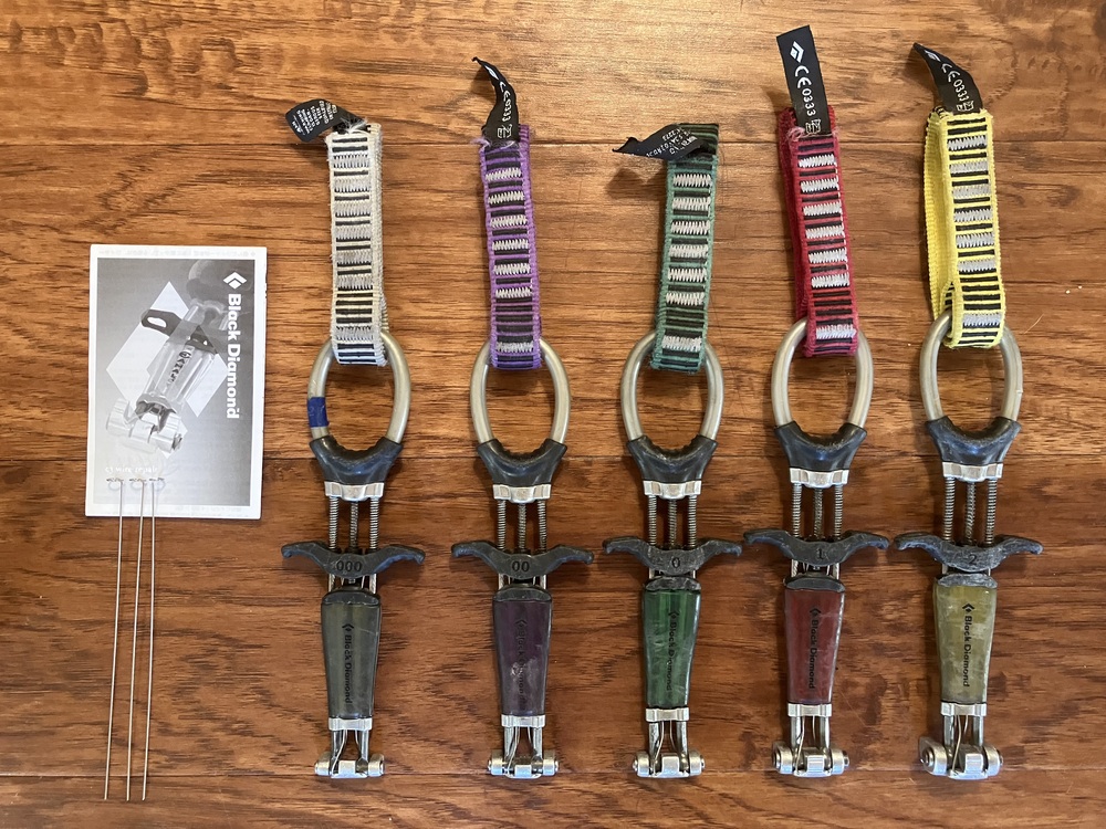 FS: C3s, C4s, Aliens, TCUs, alpine draws, ice screws