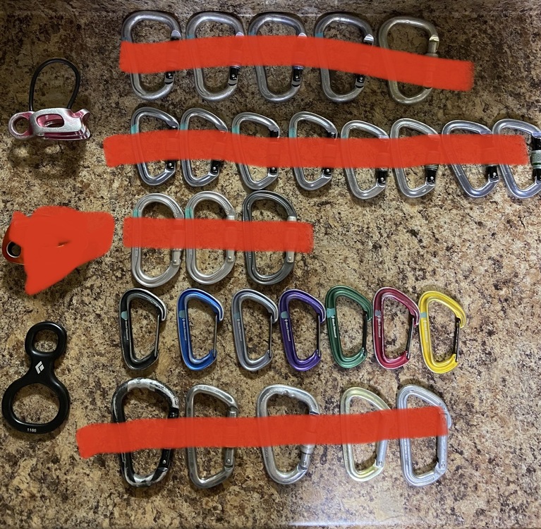 FS: BD Big Guns Harness, ATC Guide, Super 8, and Litewires