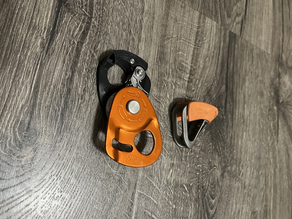 FS: Petzl Micro Traxion with Petzl Tibloc - SOLD