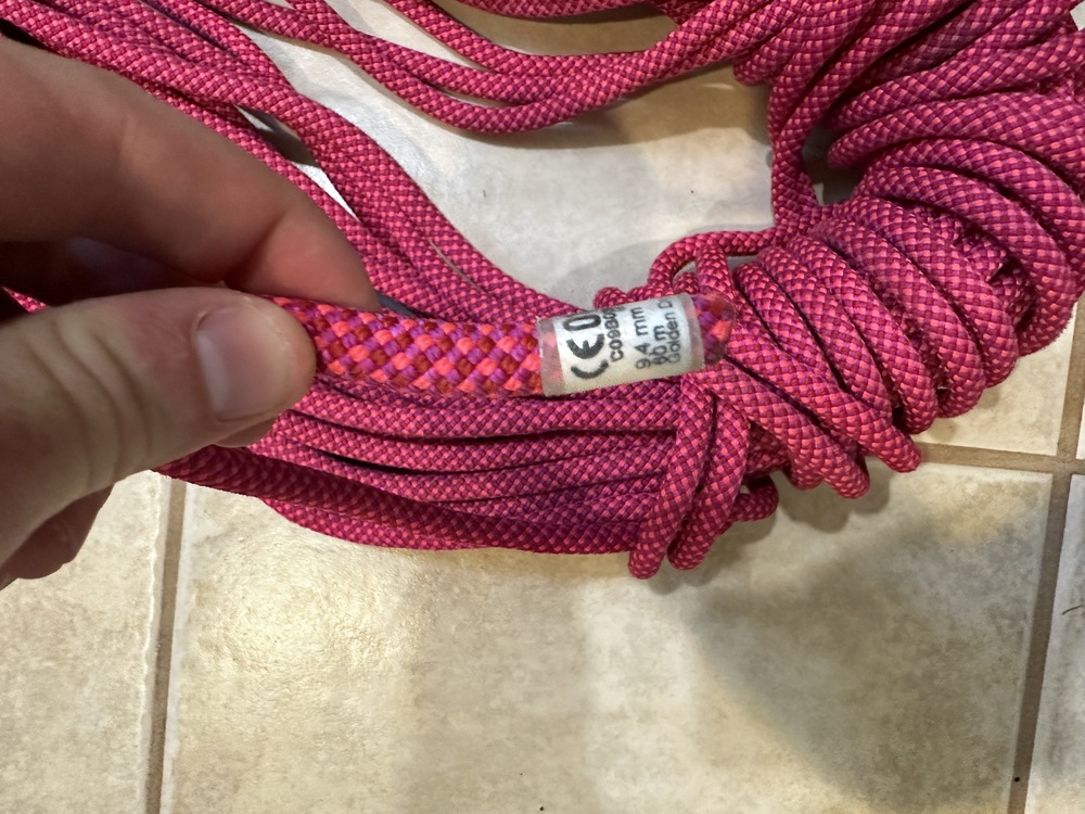 FS: Excellent condition Beal Ropes, NEW original TC Pros (42.5 ...