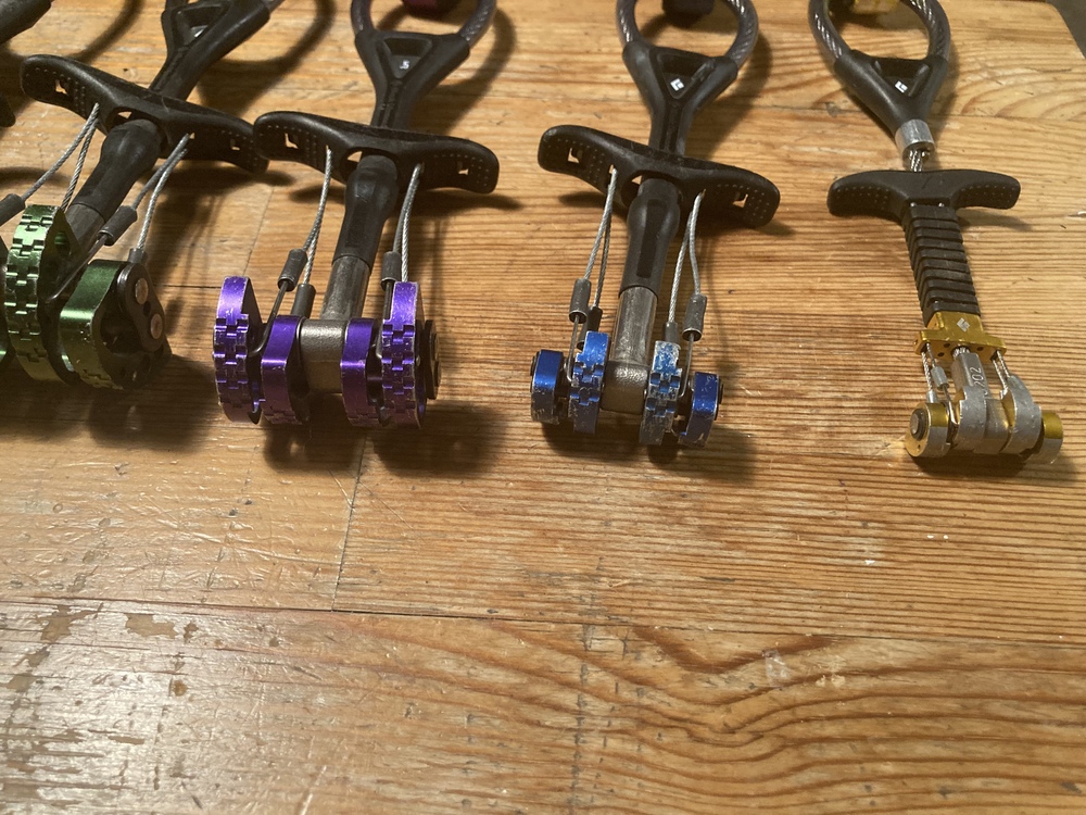 FS: Cams (Totem, C4s, Z4), Alpine Draws
