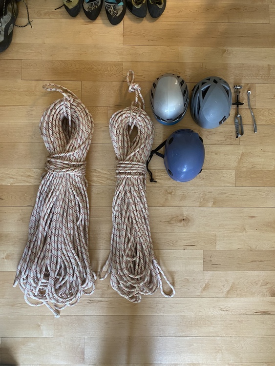 FS: Static Ropes, BD and Petzl Helmets, 0.4 C4 PRICES DROPPED