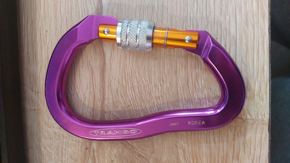 Carabiner ID - dug it outta a drawer I aint opened since before I climbed