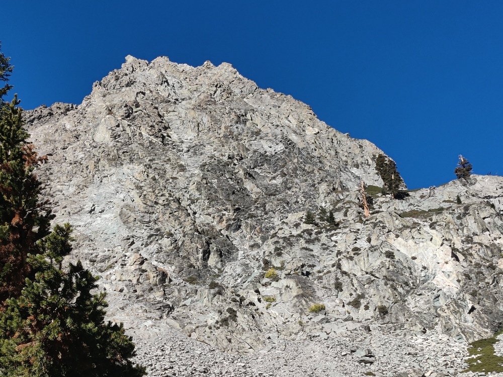 Onion Valley Road & near-campground crags?