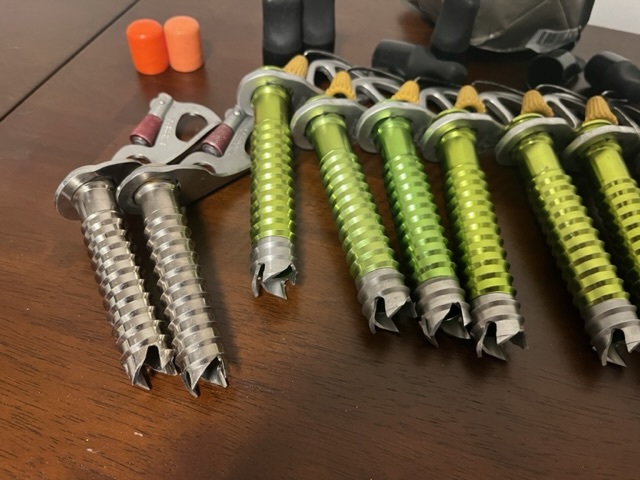 FS: Ice/snow Climbing Gear (screws, crampons, tethers etc)