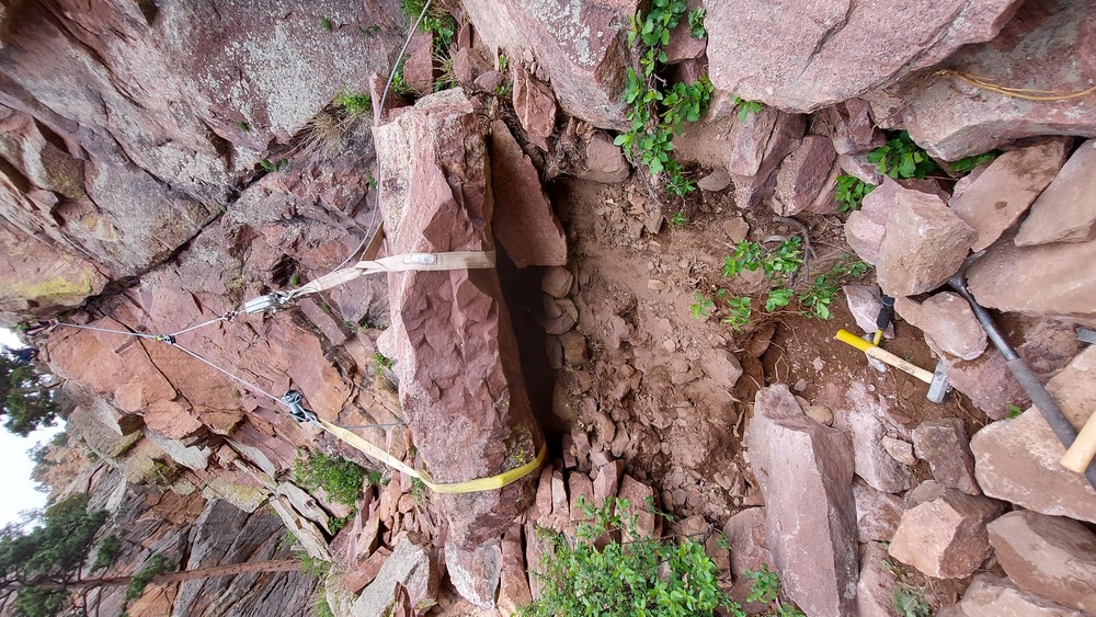 Eldorado Canyon - Redgarden Wall - Controlled Hazard Rock Mitigation ...