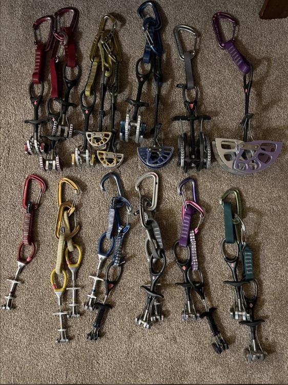 Black Diamond Camalots, Full Trad Rack (21 Cams)