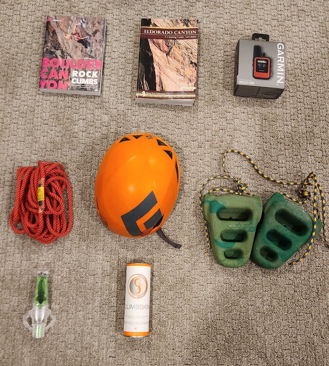 FS: Inreach Mini; Boulder Area Guidebooks; Trango Squid Clip; Sown ...
