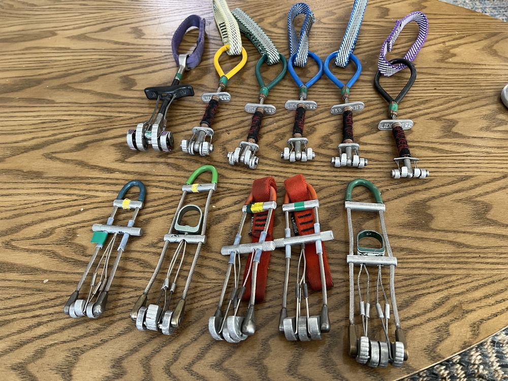 Climbing Gear Cleanout