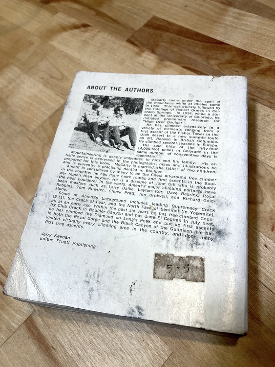 FS: High Over Boulder, Classic 1970 edition.