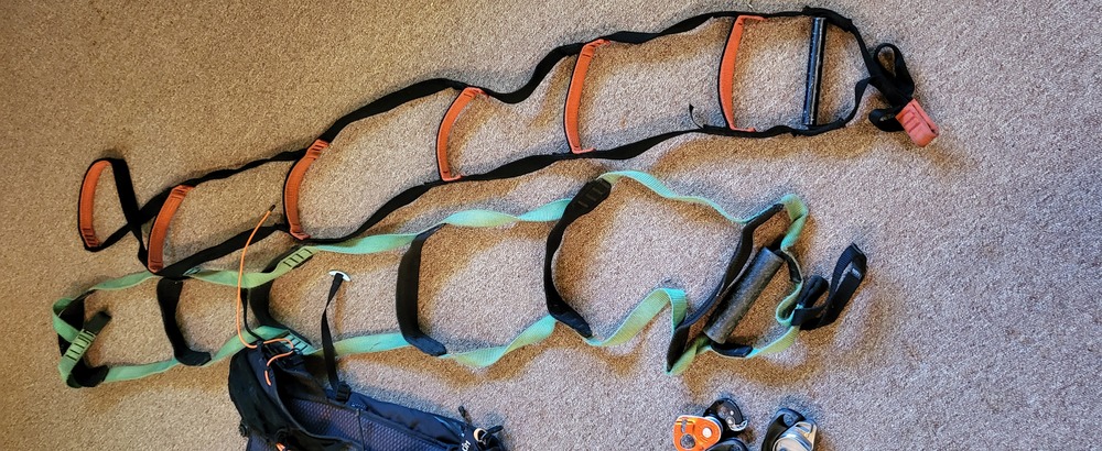 FS: Mammut Nordwand 15L, 2x BD & Yates Ladders, Petzl: Gri Gri, Gri Gri ...