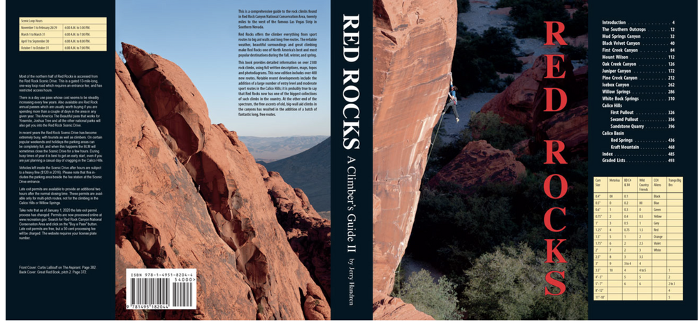 Red Rocks Guide Book for sale $38