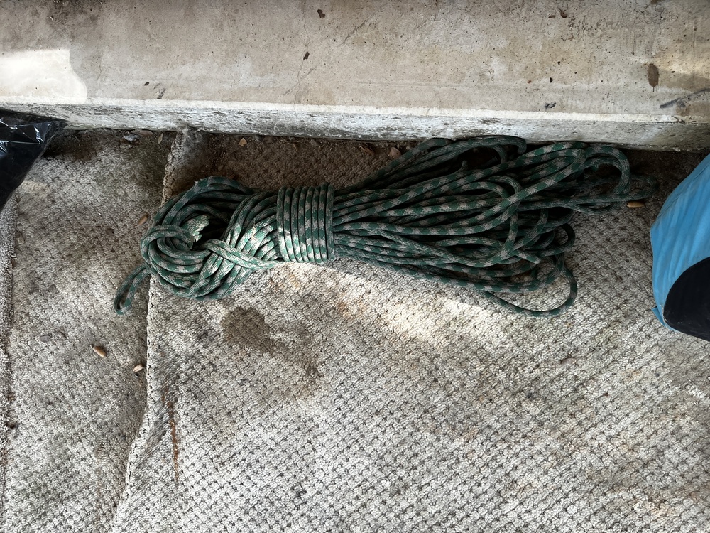 Lost rope at Buck’s Bar