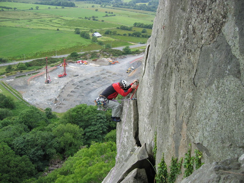 Rock Climbing in Tremadog, Wales