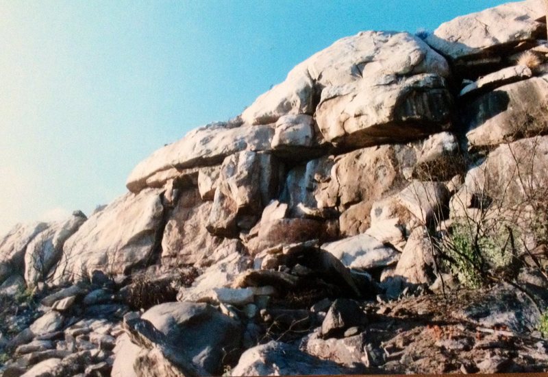 Rock Climbing in The Wild Wild West, San Diego County