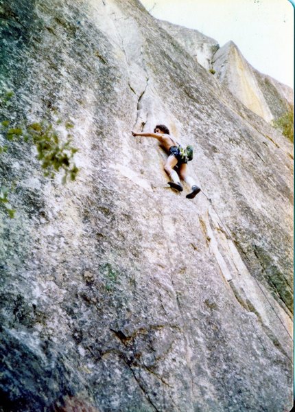 Scott Burk (16) leading Catchy. (Sept 1979)