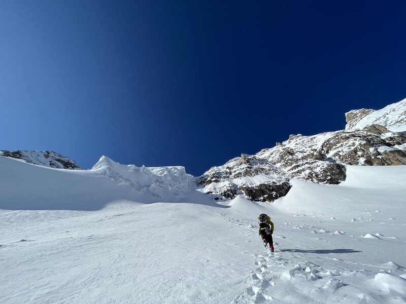 Rock Climbing in Stanley Peak, Banff National Park