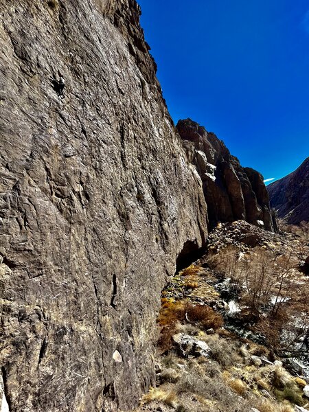 Rock Climb Optimus Prime, Owens River Gorge